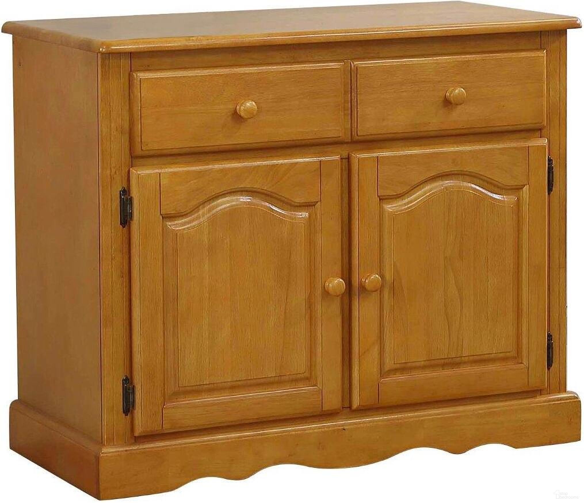 Oak Selections Light Oak Keepsake Buffet by Sunset Trading | 1StopBedrooms