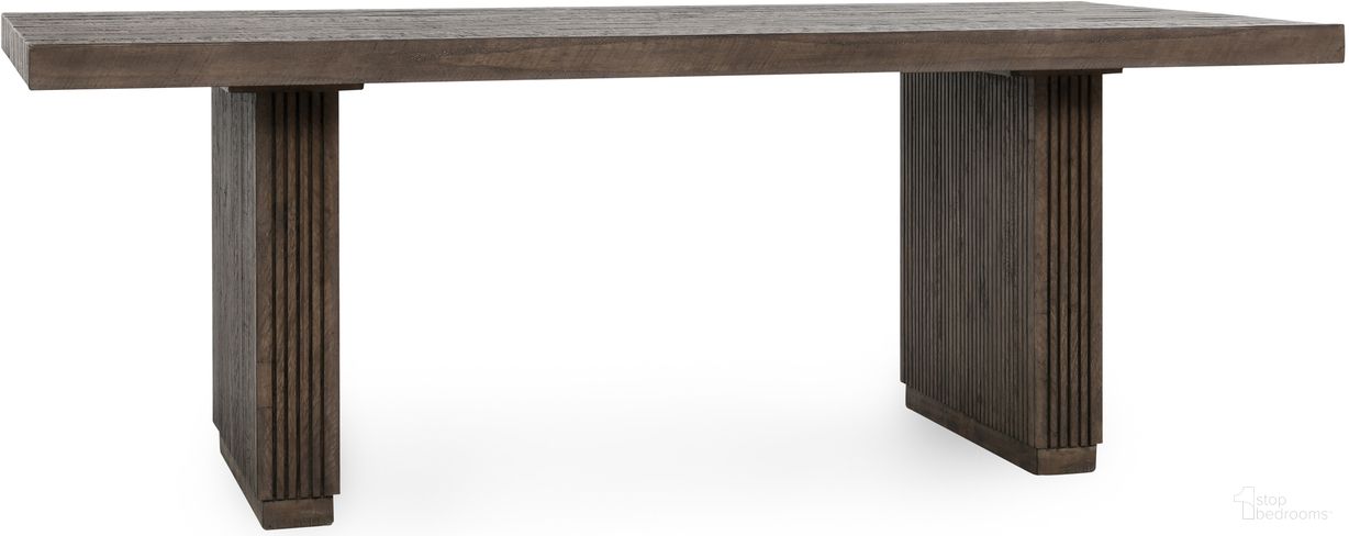 Ollie 82 Inch Dining Table In Brown by Classic Home | 1StopBedrooms