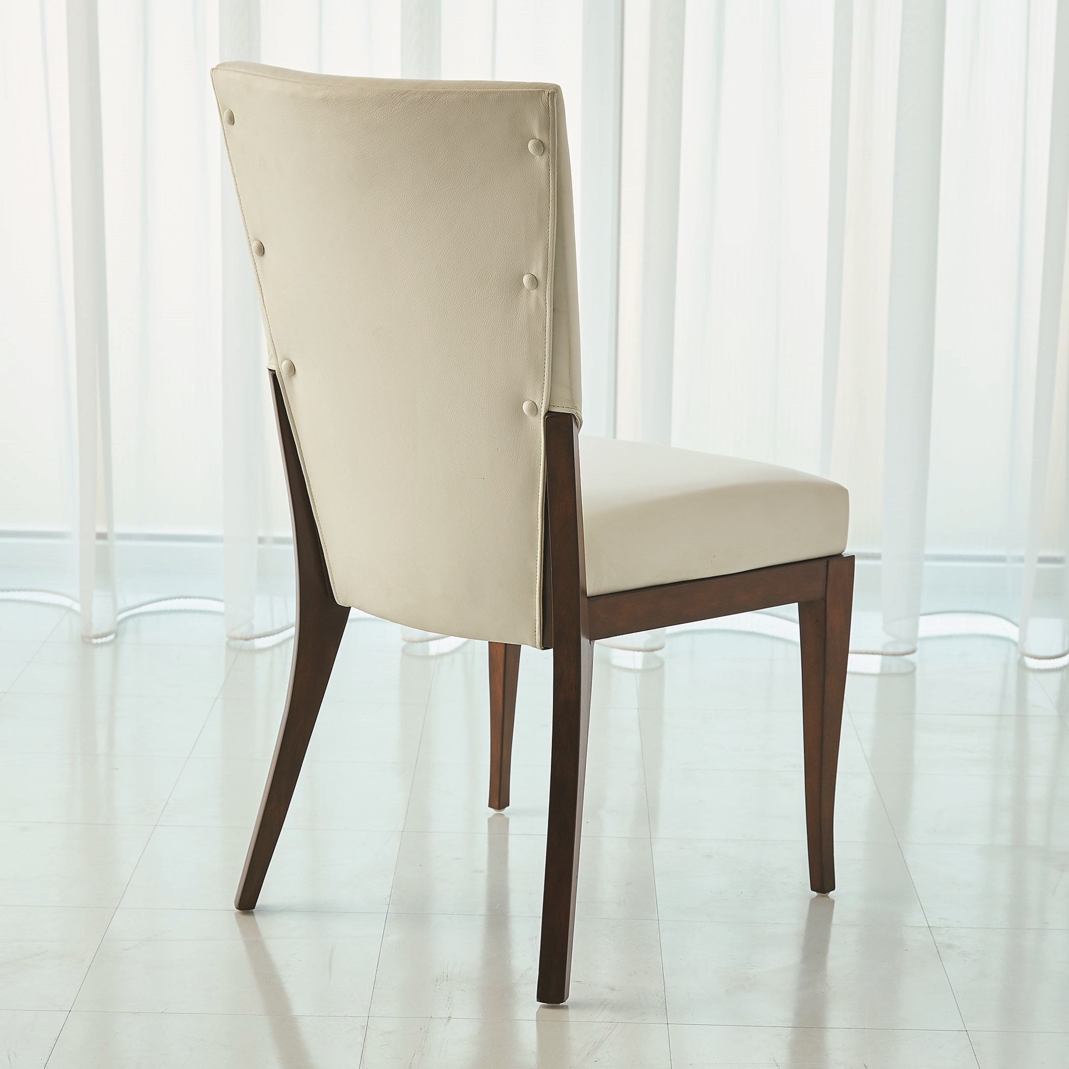 Opera Chair In White by Global Views | 1StopBedrooms