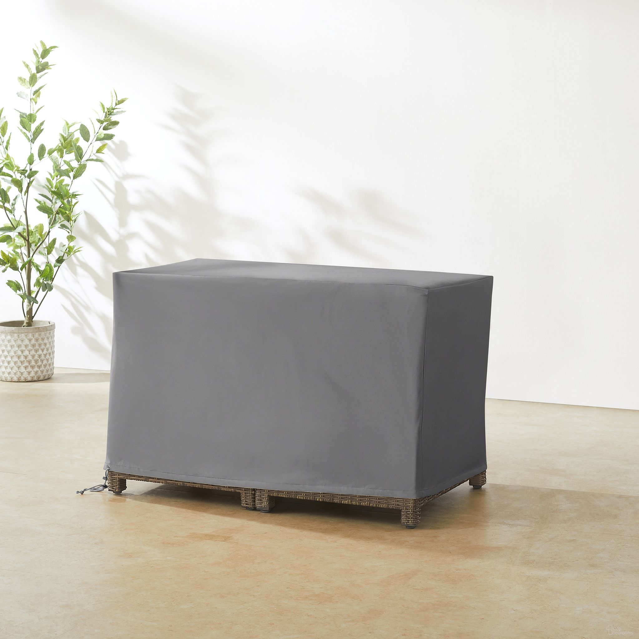 Outdoor Storage Deck Box Cover In Gray by Crosley Brands | 1StopBedrooms