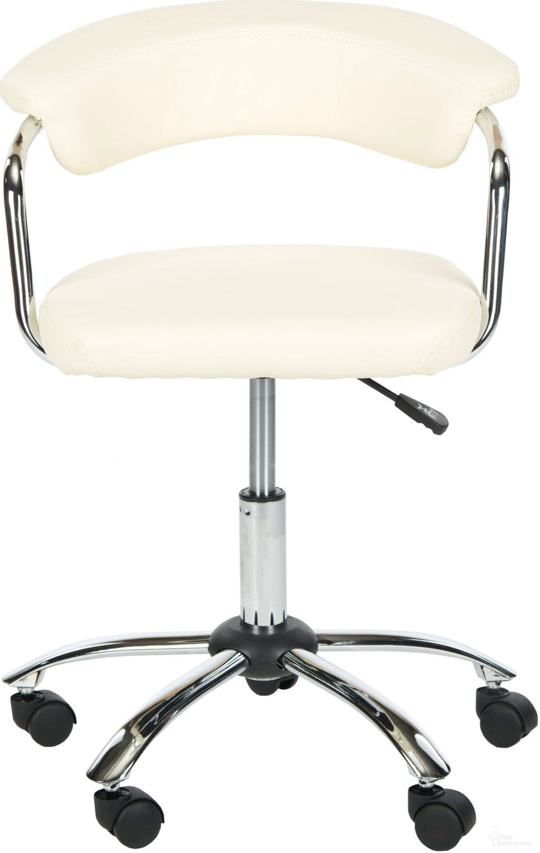 Pier Cream Desk Chair by Safavieh | 1StopBedrooms