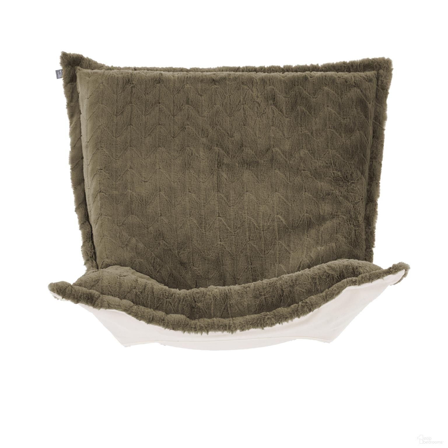 Puff Chair Cushion Angora (Cushion and Cover Only) In Moss by Howard ...