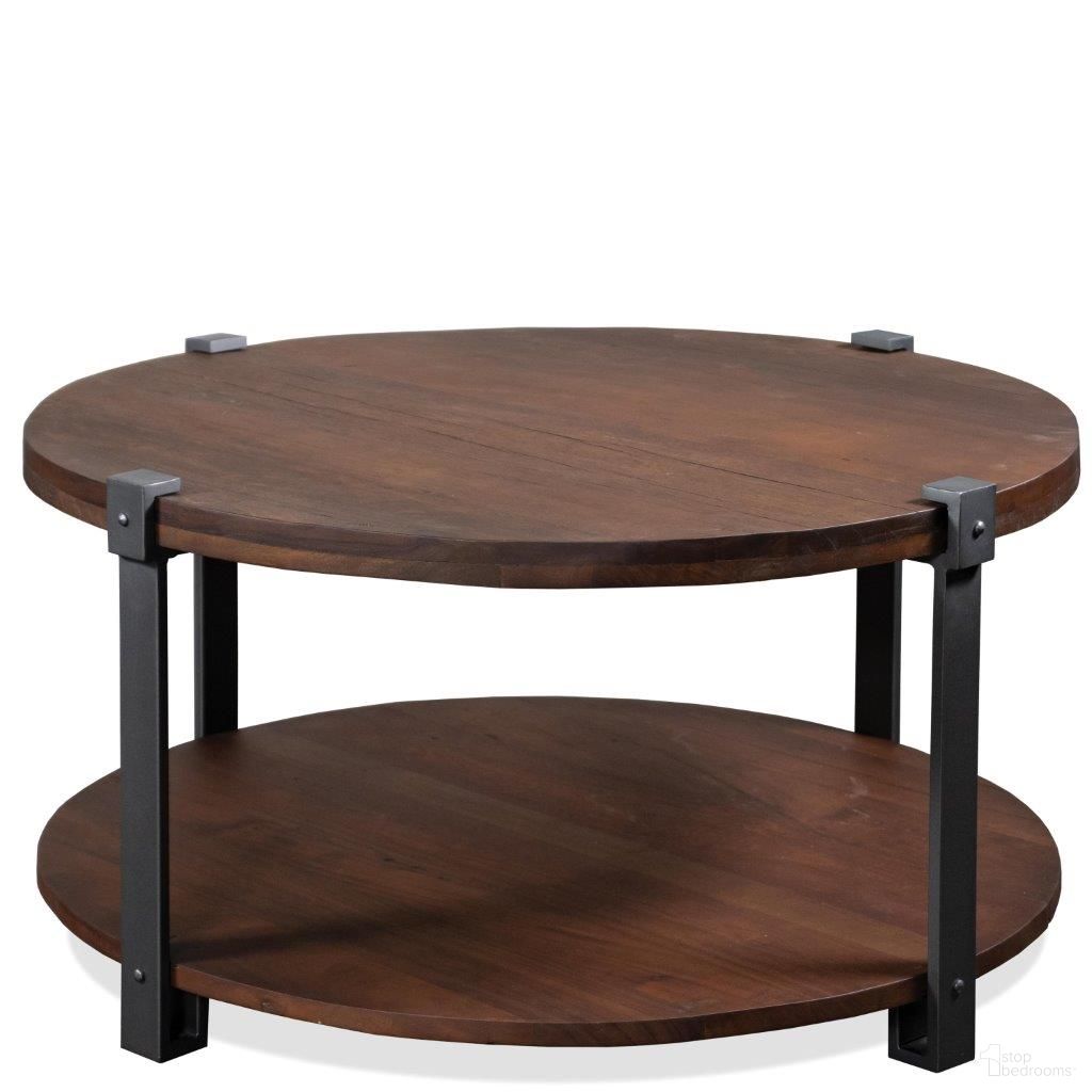 Quinton Patina Wood Round Occasional Table Set by Riverside Furniture ...