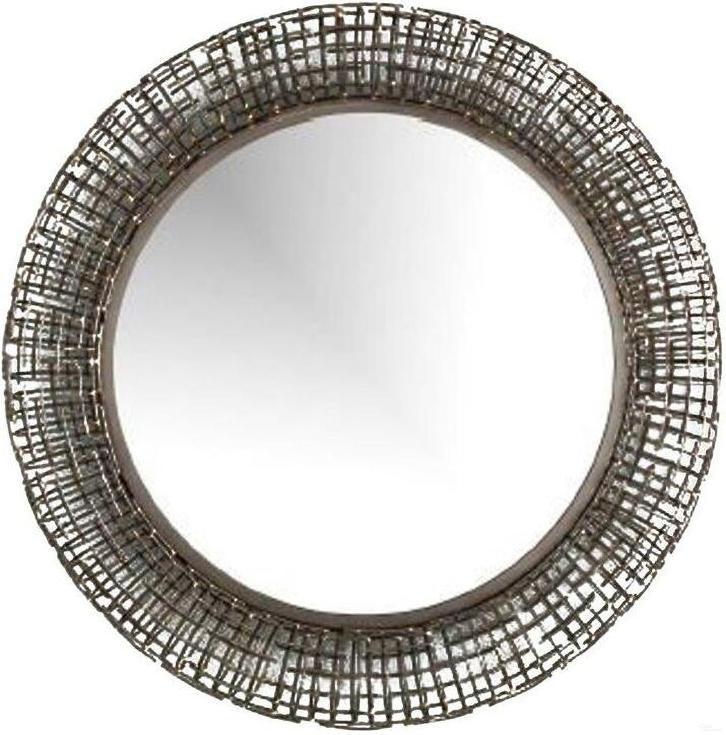 Reflections Brass Regal Mirror by LH Imports | 1StopBedrooms