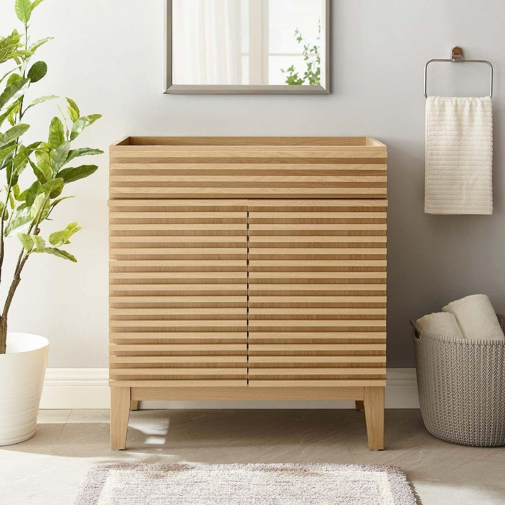 Render Oak 30 Inch Bathroom Vanity Cabinet by Modway | 1StopBedrooms