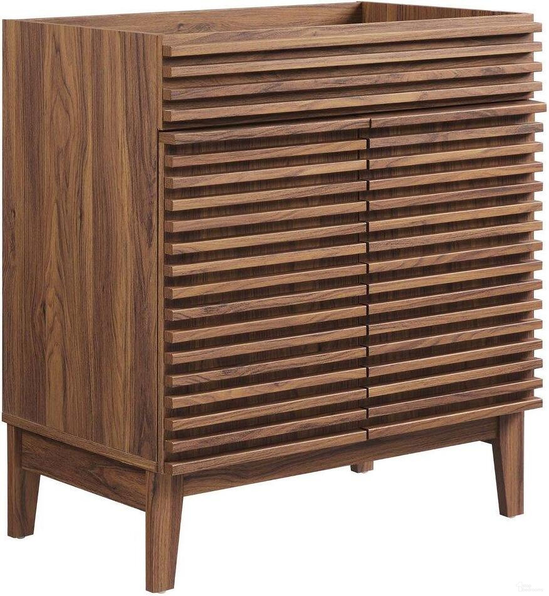 Render Walnut 30 Inch Bathroom Vanity Cabinet by Modway | 1StopBedrooms