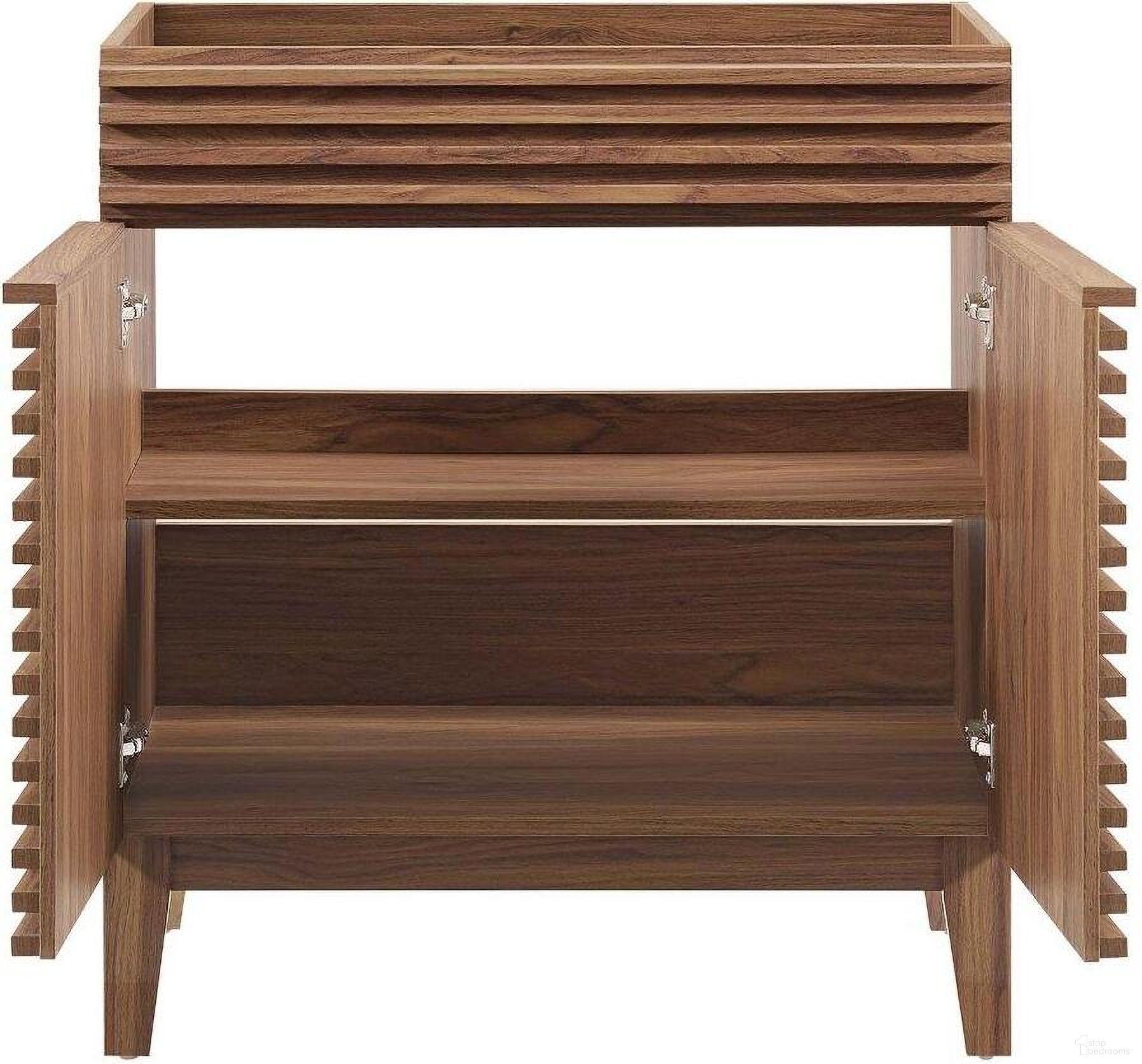 Render Walnut 30 Inch Bathroom Vanity Cabinet by Modway | 1StopBedrooms