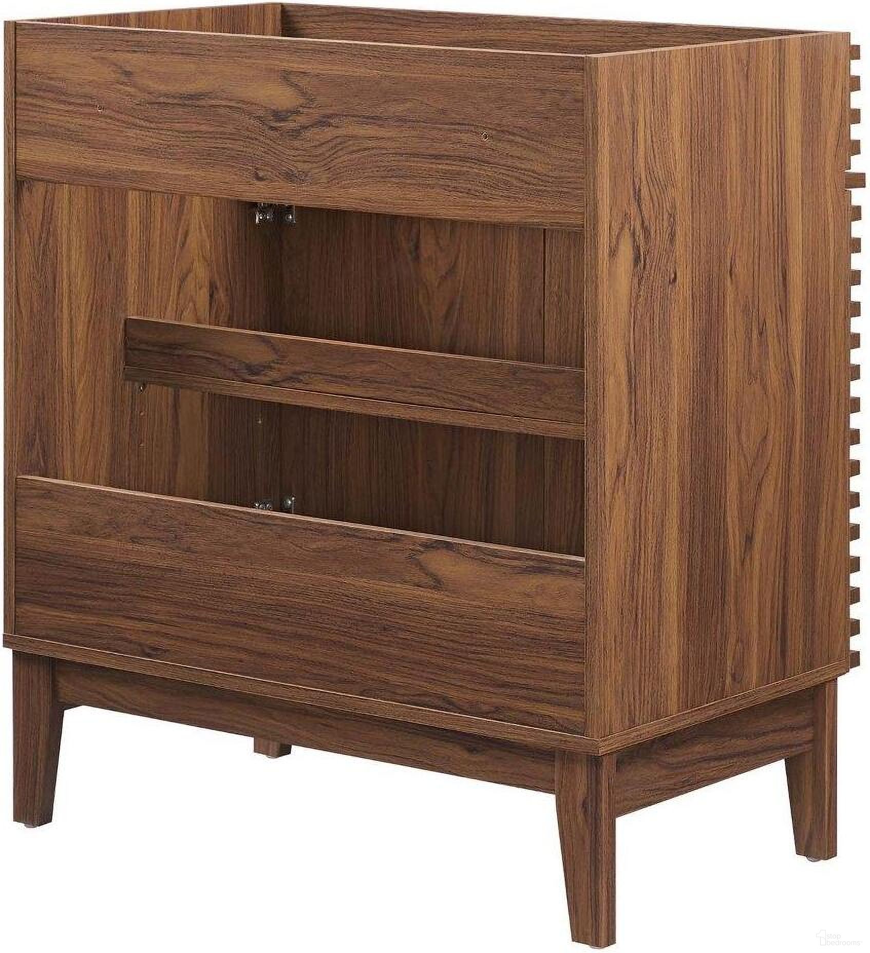 Render Walnut 30 Inch Bathroom Vanity Cabinet by Modway | 1StopBedrooms