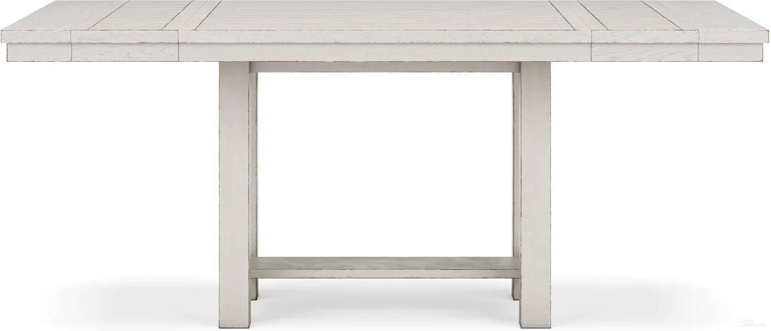 Robbinsdale Counter Height Dining Extension Table In Antique White by ...