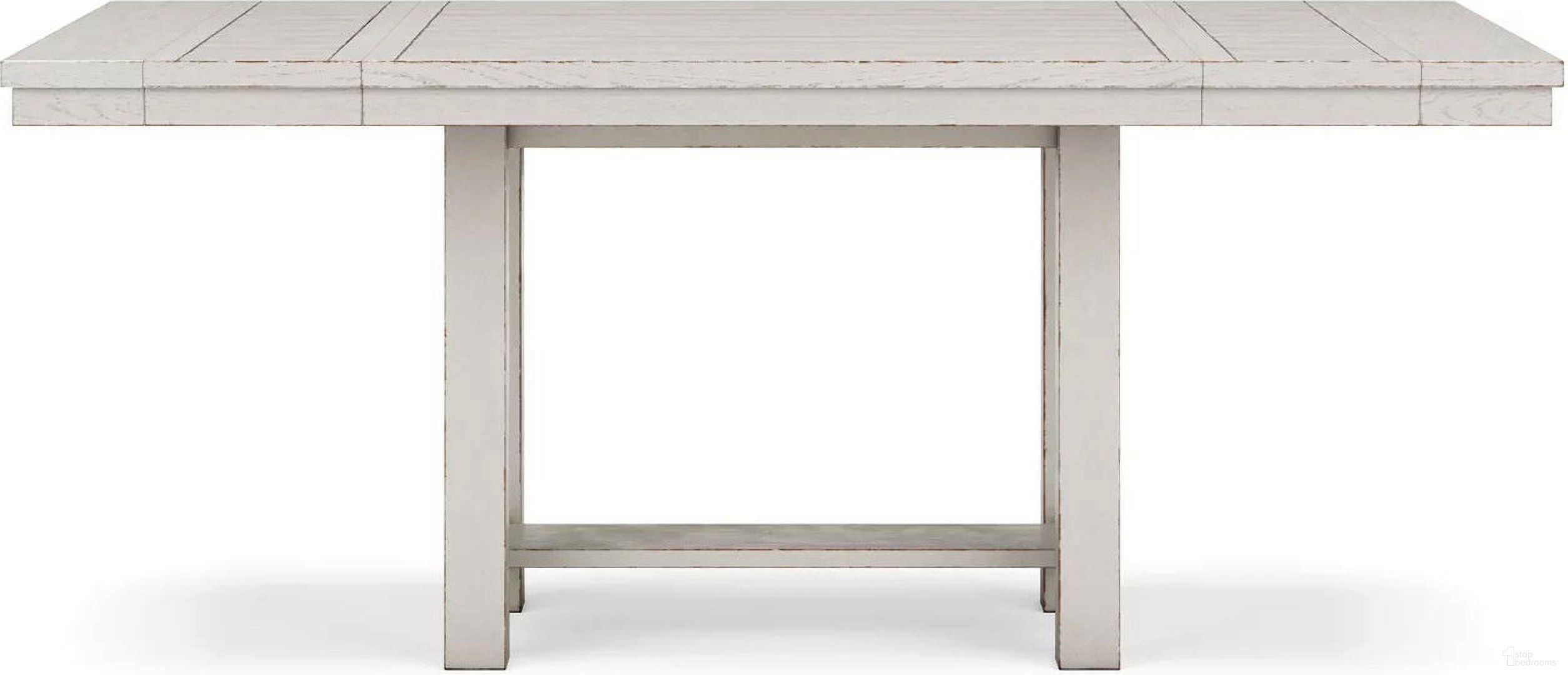 Robbinsdale Counter Height Dining Extension Table In Antique White by ...