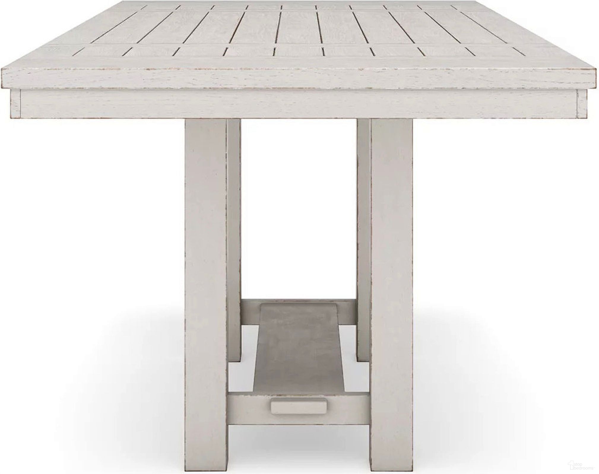 Robbinsdale Counter Height Dining Extension Table In Antique White by ...