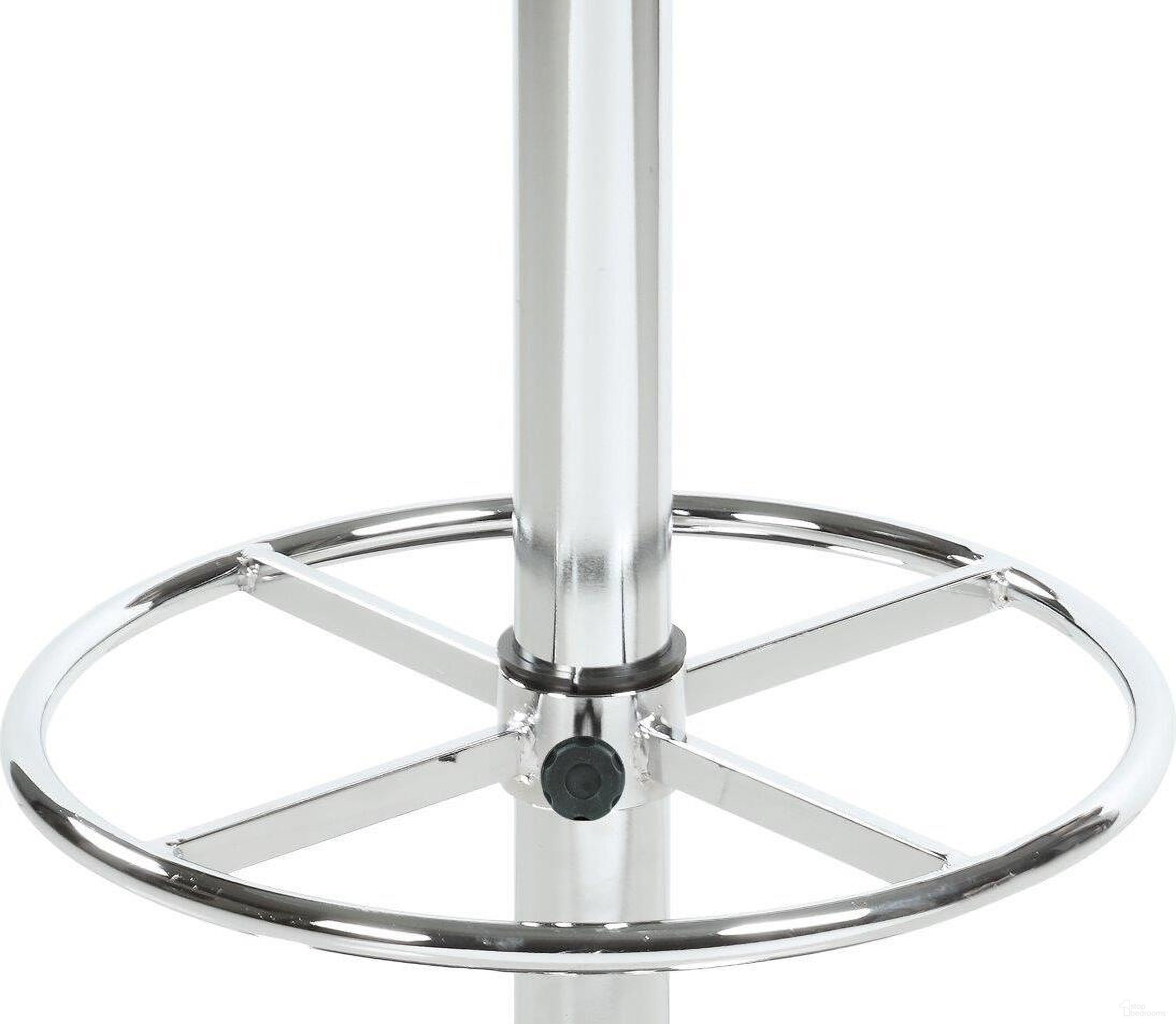 Round Glass Top Pub Table by Chintaly Imports | 1StopBedrooms