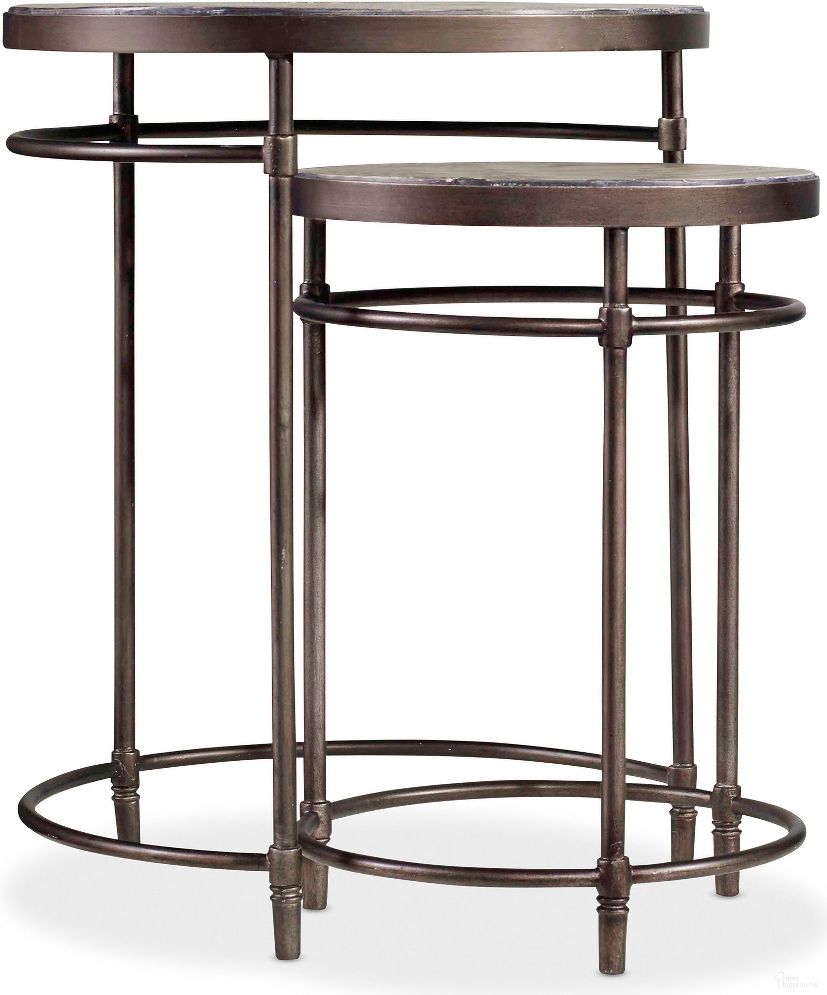 Saint Armand Brown Nesting Tables by Hooker | 1StopBedrooms