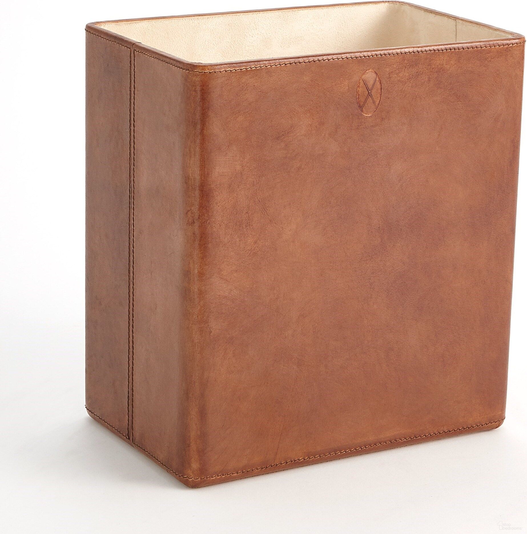 Signature Tobacco Wastebasket In Brown by Global Views | 1StopBedrooms