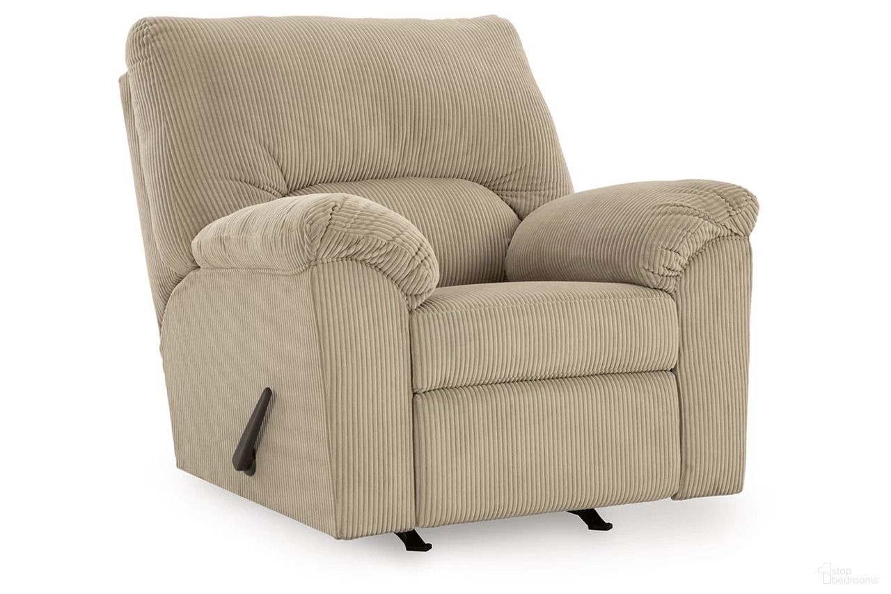 Simplejoy Recliner In Sand by Ashley Furniture | 1StopBedrooms