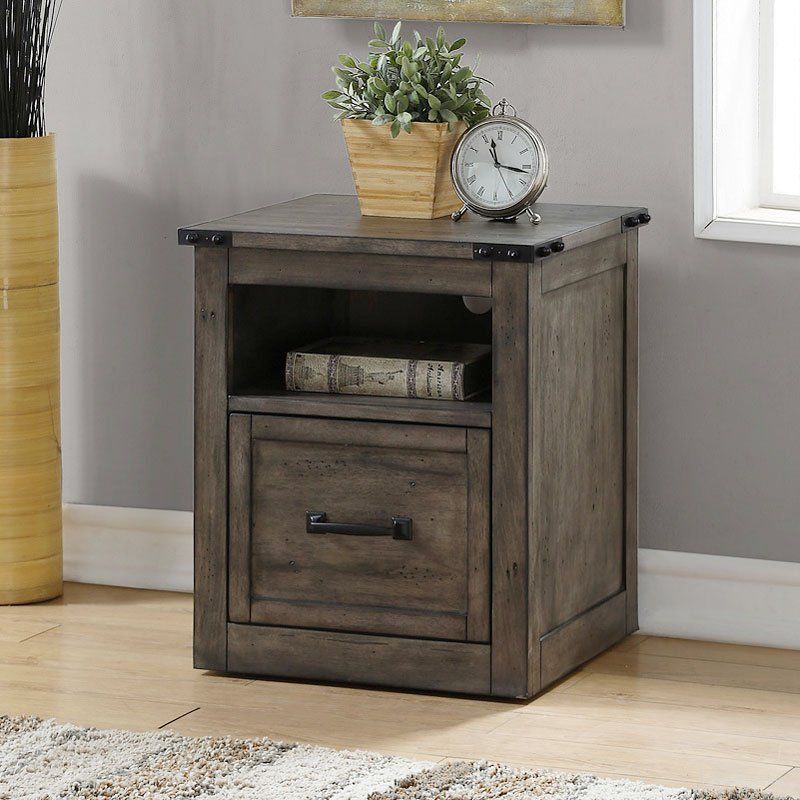 Storehouse Gray Home Office Set by Legends Furniture | 1StopBedrooms