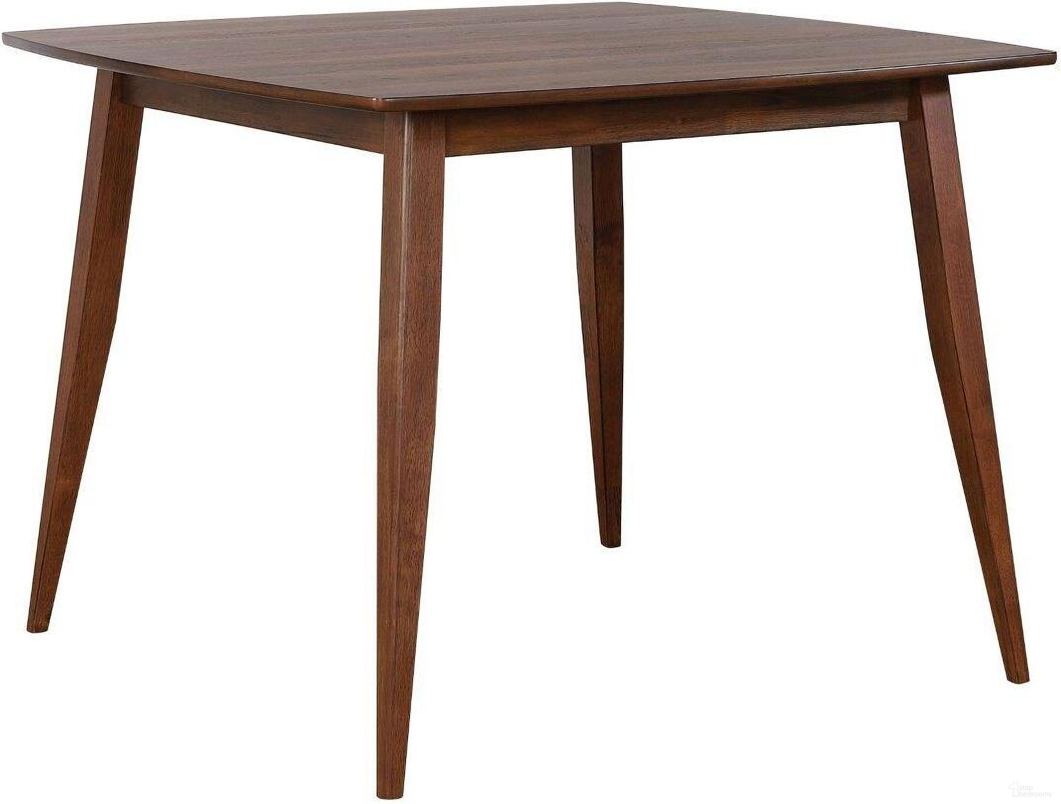 Sunset Trading Mid Century 48 Inch Square Counter Height Pub Dining ...