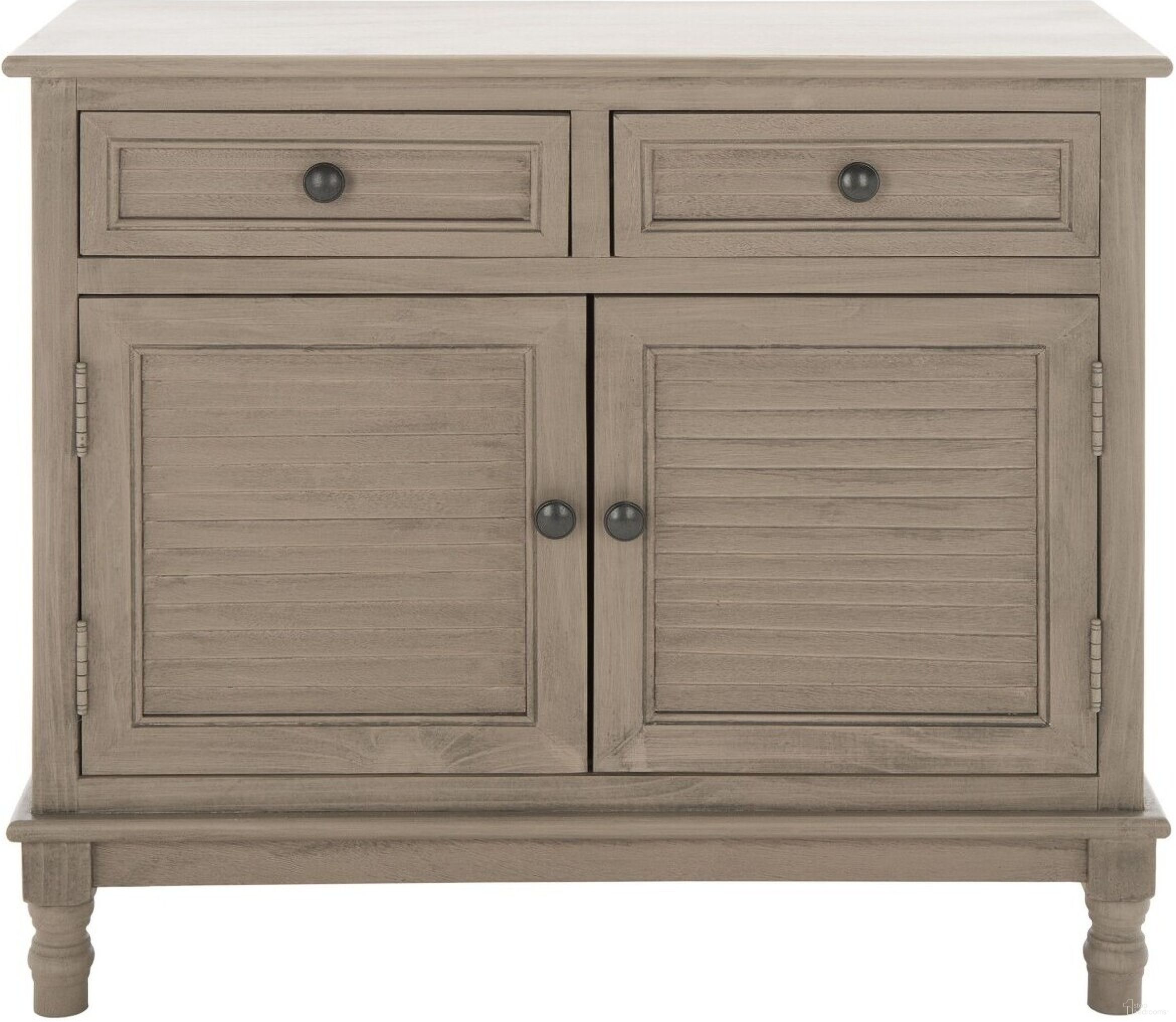 Tate 2Drw 2 Door Sideboard in Greige by Safavieh | 1StopBedrooms