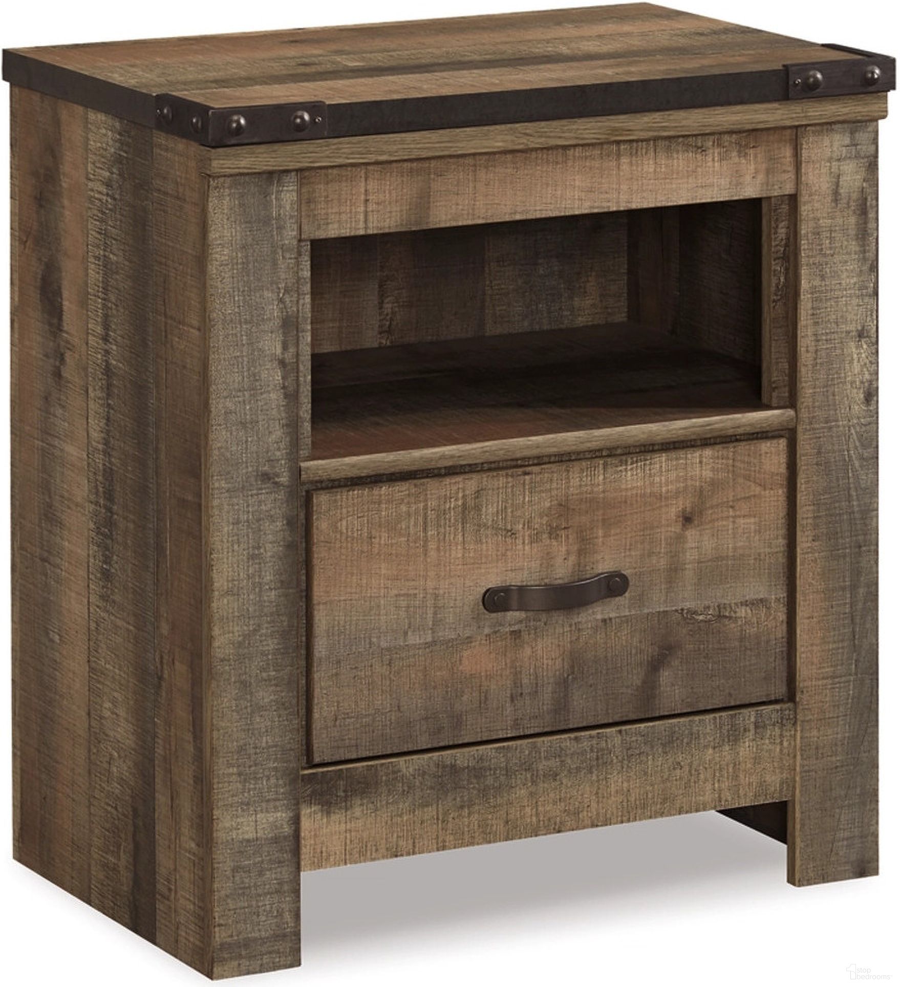 Trinell Brown One Drawer Night Stand by Ashley Furniture | 1StopBedrooms