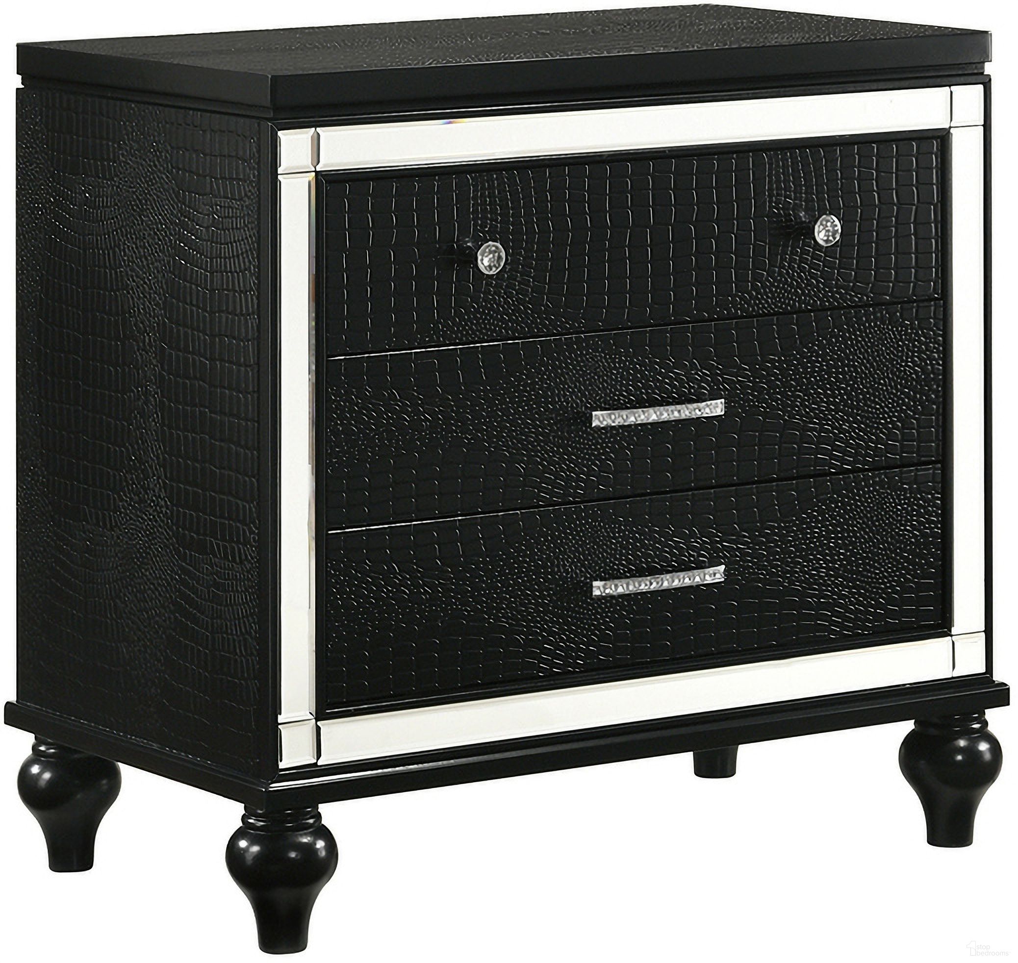 Valentino Silver Nightstand by New Classic | 1StopBedrooms