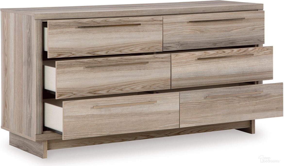 Wardner Tan Dresser by Bennett Interiors | 1StopBedrooms