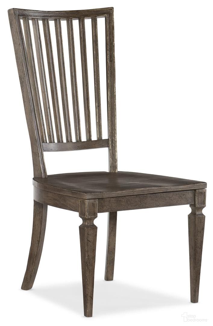 Woodlands Medium Wood Back Side Chair Set Of 2 by Hooker | 1StopBedrooms