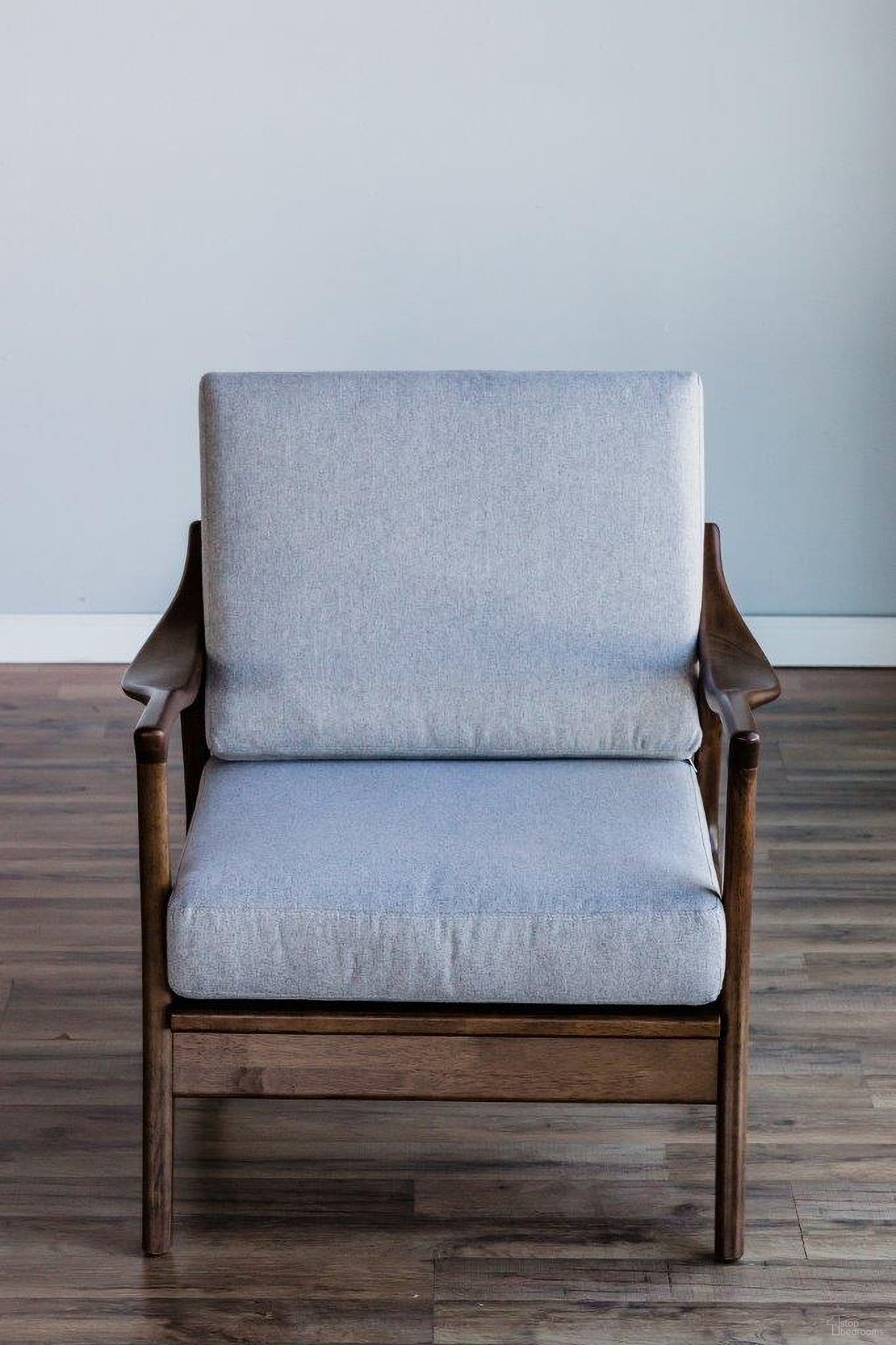 Zephyr Slate Lounge Chair With Removable Cushions In Brown And Grey by ...