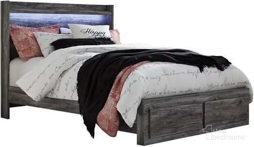 Baystorm Gray Platform Storage Bedroom Set by Ashley Furniture ...