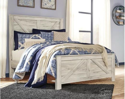 Bellaby Whitewash Panel Bedroom Set by Ashley Furniture | 1StopBedrooms