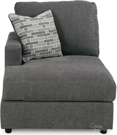 Edenfield 3-Piece LAF Corner Chaise Sectional In Charcoal by Ashley ...
