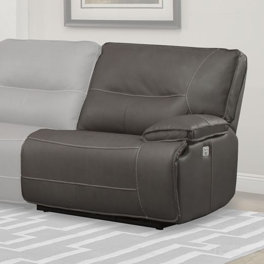Spartacus Haze Power Reclining Sectional with Power Headrest by Parker ...