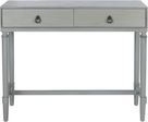 Aliyah 2Drw Console Table in Distressed Grey by Safavieh | 1StopBedrooms