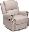 Delta Children Dylan Nursery Recliner Glider Swivel Chair In Blush ...