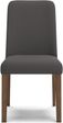 Lyncott Gray And Brown Dining Upholstered Side Chair Set Of 2 by Ashley ...