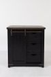 Madison County Vintage White 32" Barn Door Accent Cabinet by Jofran ...