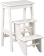 Niko Folding 24 Inch Step Stool In White by Boraam Industries ...