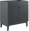 Render Walnut 30 Inch Bathroom Vanity Cabinet by Modway | 1StopBedrooms
