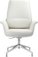 Summit Office Chair In Faux Leather and Aluminum Frame with Adjustable ...