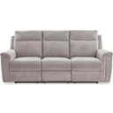 Barnsana Power Reclining Loveseat with Console In Ash by Ashley ...