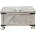 Carynhurst White Lift Top Cocktail Table by Ashley Furniture | 1StopBedrooms