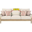 Clare View Beige Outdoor Sofa with Cushion by Ashley Furniture ...
