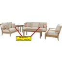 Clare View Beige Outdoor Sofa with Cushion by Ashley Furniture ...