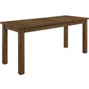 Coleman Rustic Golden Brown Rectangular Dining Table by Coaster ...