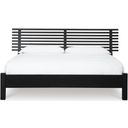 Danziar Queen Panel Bed In Black by Ashley Furniture | 1StopBedrooms