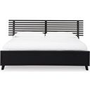 Danziar Queen Panel Bed In Black by Ashley Furniture | 1StopBedrooms