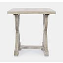 Fairview Herringbone Distressed Acacia Sofa Table In Ash by Jofran | 1StopBedrooms