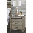 Glacier Point Grey Stone King Captains Storage Bed by A-America ...