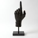 Hand Open Hand Sculpture In Gray by Global Views | 1StopBedrooms