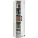 Homeplus Storage Cabinet In Soft White by Sauder | 1StopBedrooms