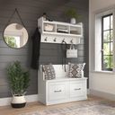 Kathy Ireland Home by Bush Furniture Woodland Full Entryway Storage Set ...